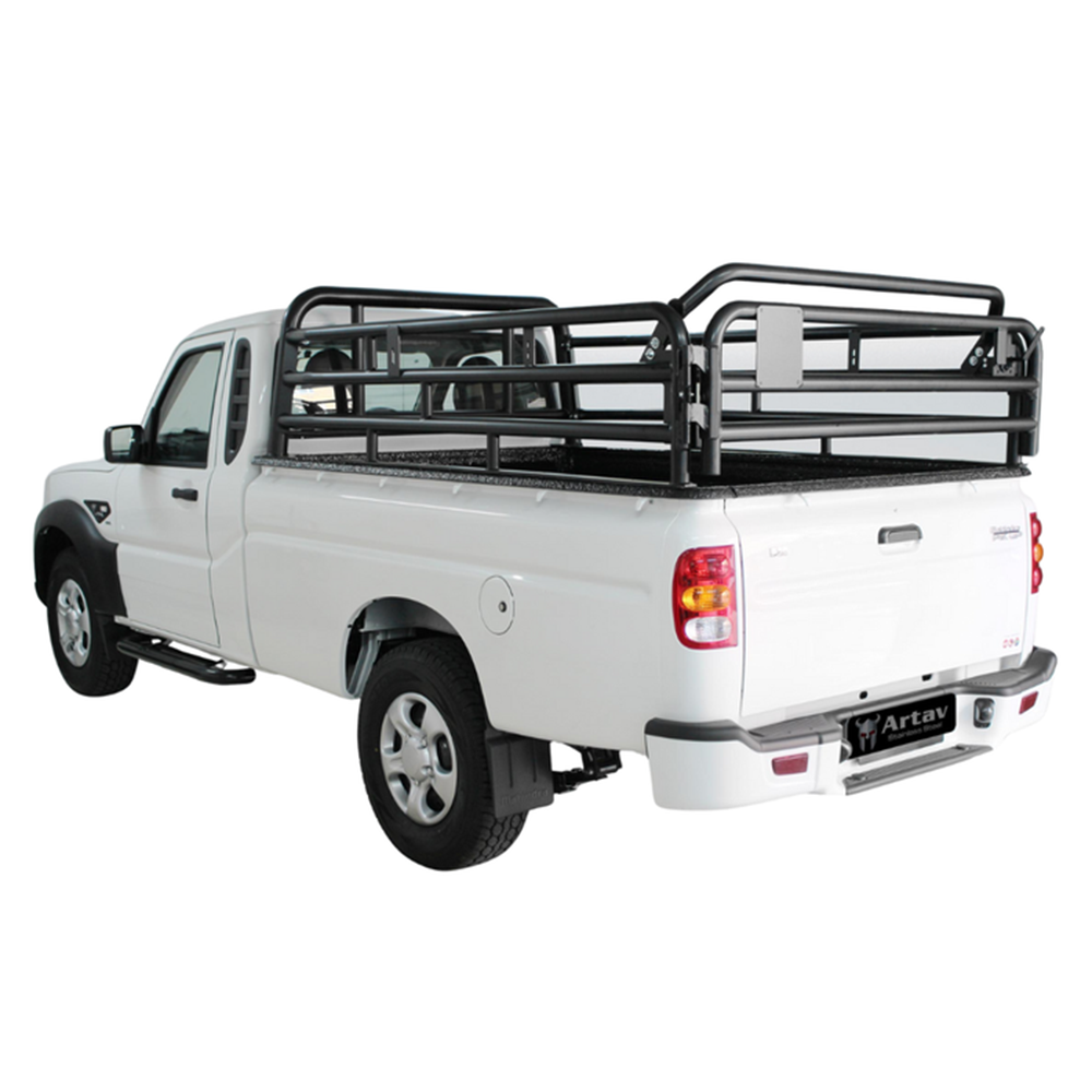 ARTAV Mahindra Pick-Up (2021-Present) Cattle Rail w/ Bolt-on Locking S ...