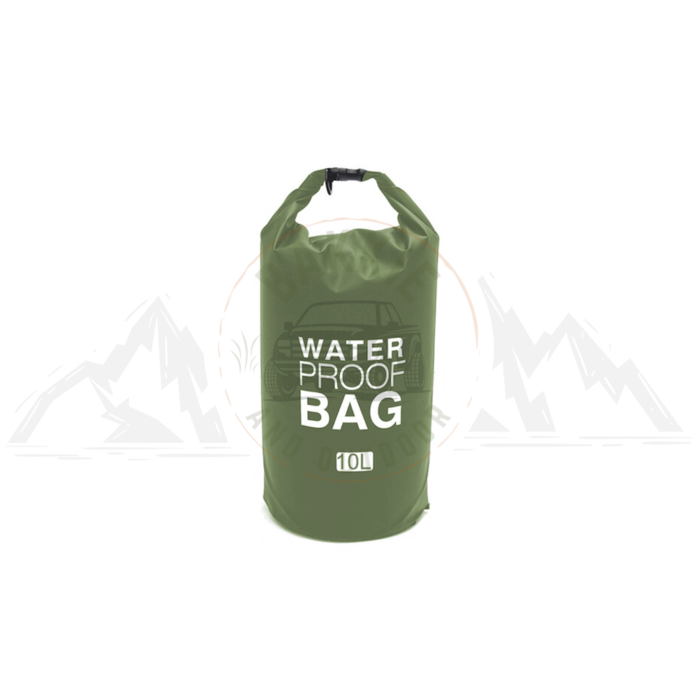 Waterproof Bag 10L Olive – Bakkie & Outdoor