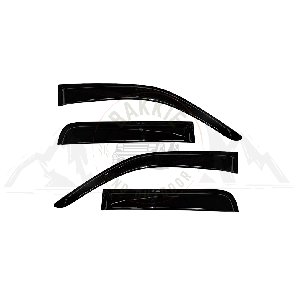 Ford Ranger T5 09-12 Weather Guards Gloss Black D/C – Bakkie & Outdoor