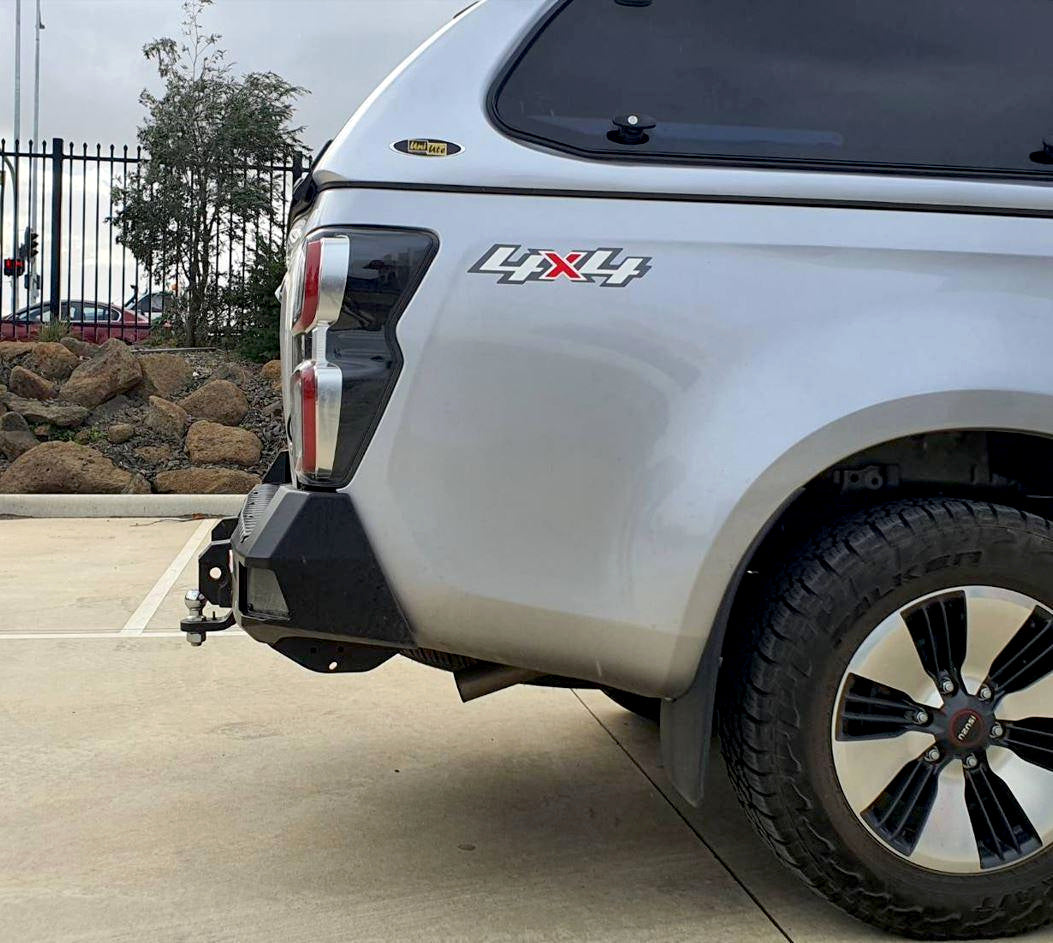 MCC Isuzu D-MAX Gen 7 (2022-Present) Rocker Rear Bumper w/ Towbar ...