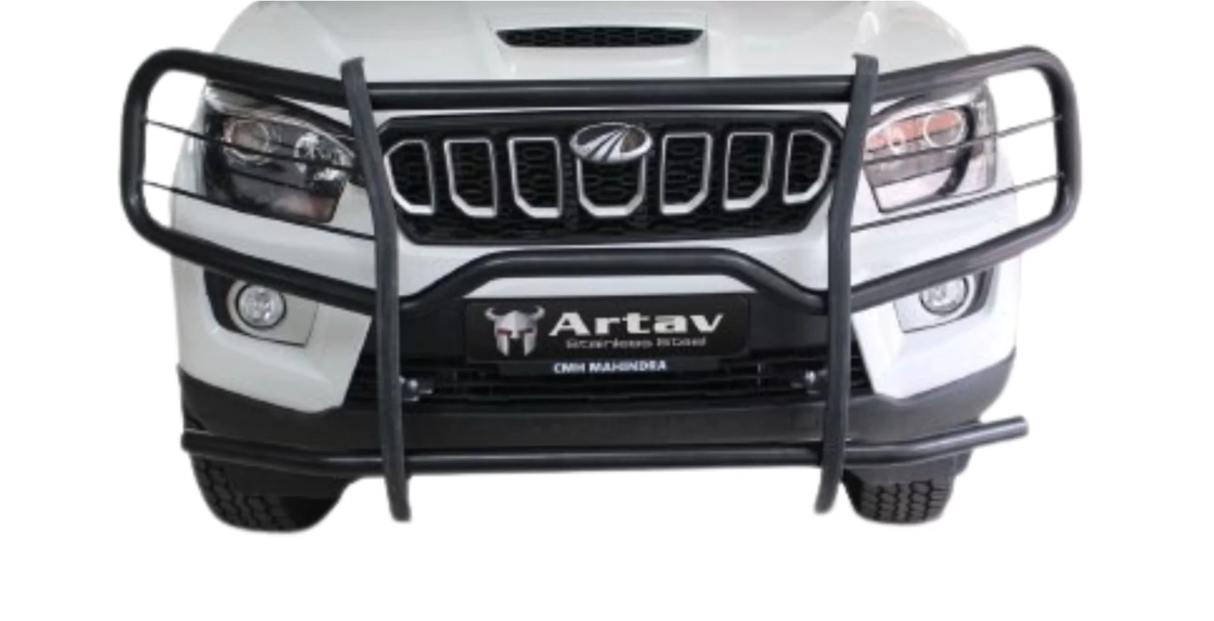 ARTAV Mahindra Pick-Up (2021-Present) Headlight Wrap Around Bushbar ...