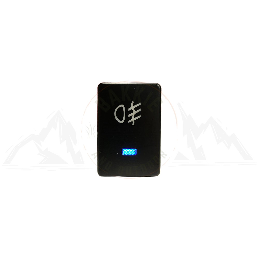 Aux light push switch Green (Blue) (CN) – Bakkie & Outdoor